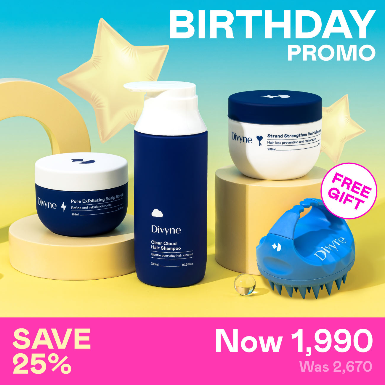 Haircare Birthday Bundle – Divyne