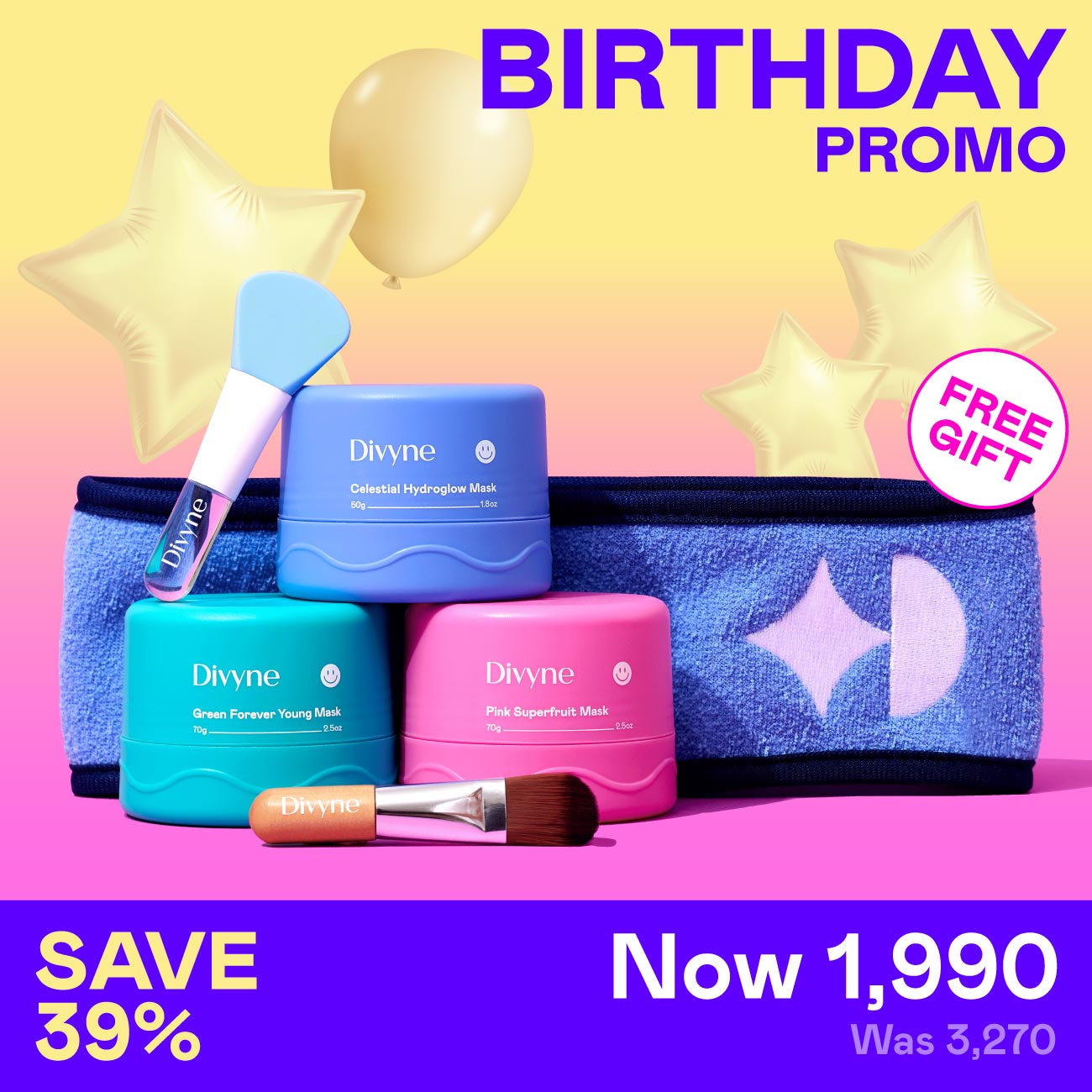 Skincare Birthday Bundle – Divyne