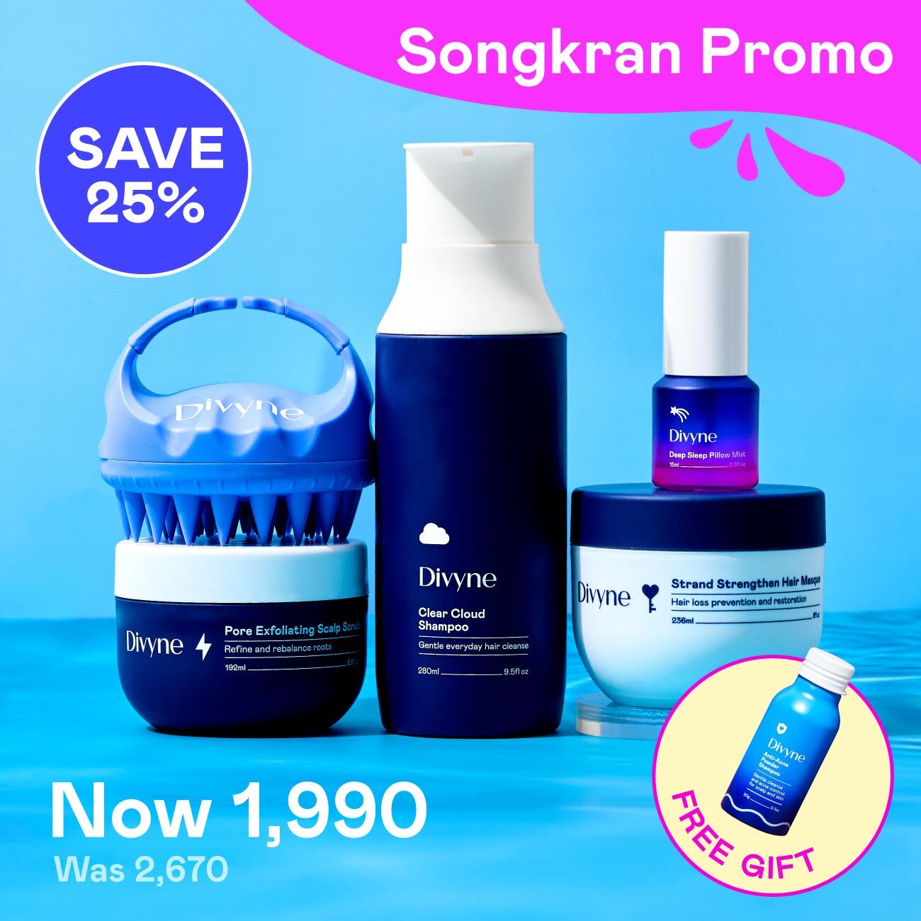 Haircare Promo Set – Divyne
