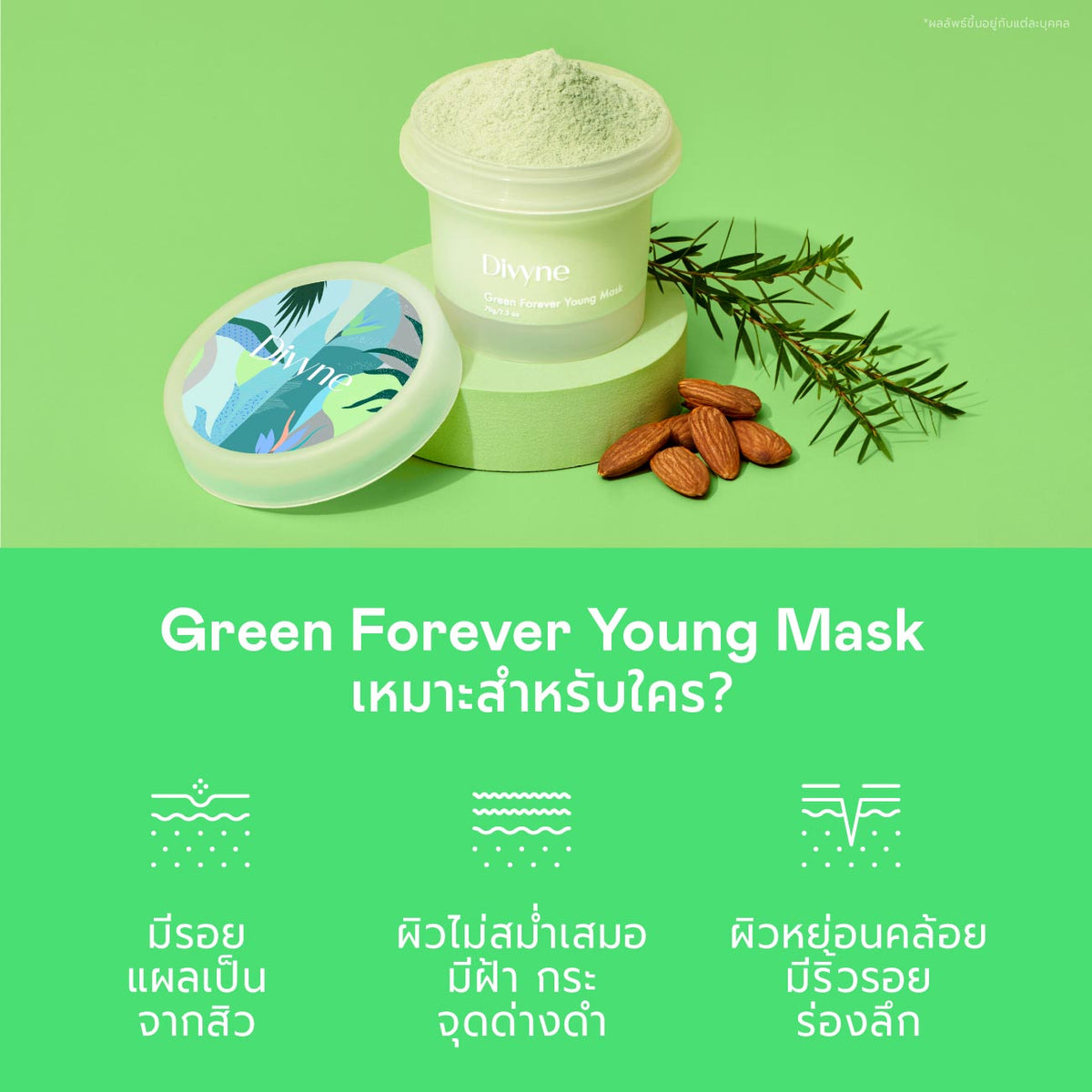 Green Forever Young Mask – Divyne
