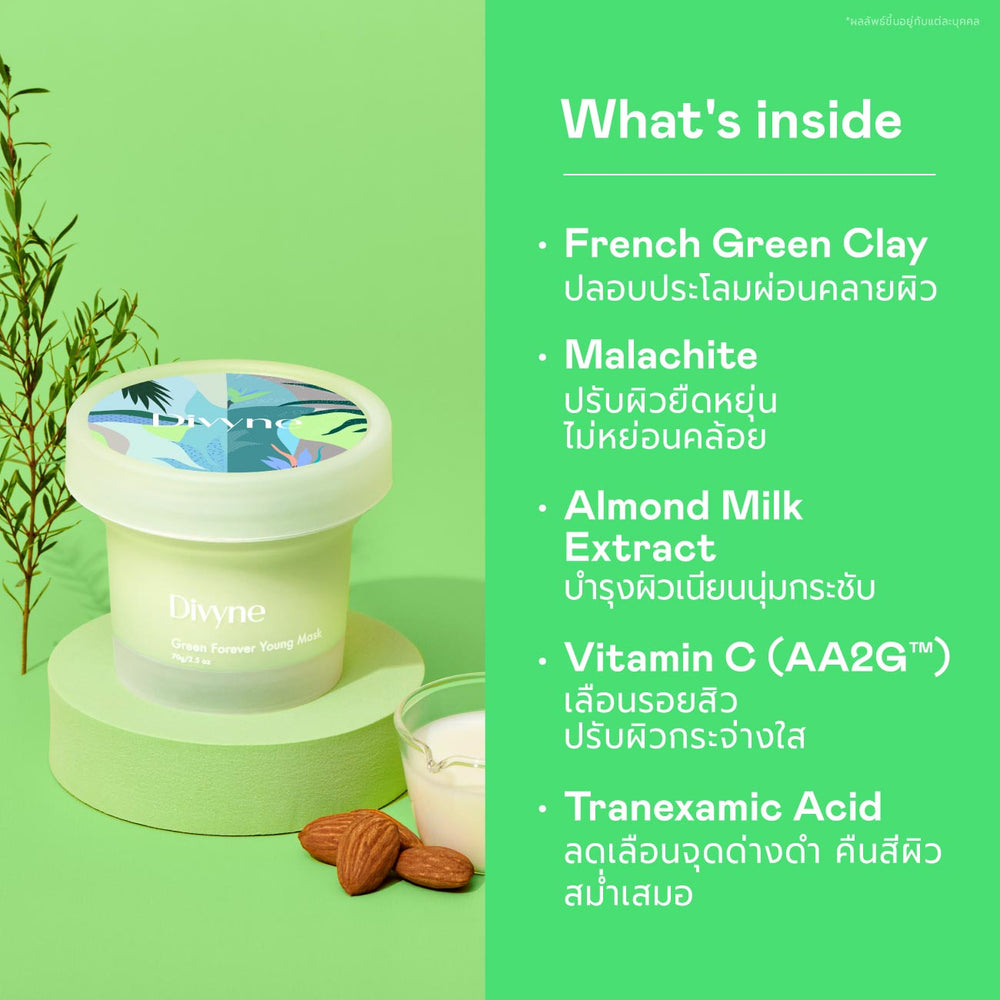 Green Forever Young Mask – Divyne